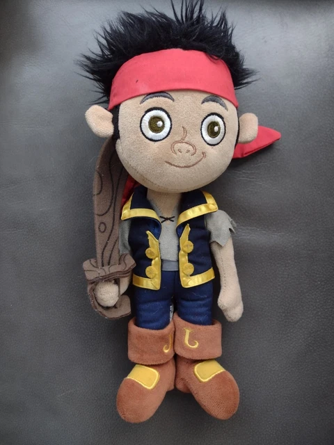 DISNEY JAKE AND The Neverland Pirates Plush Soft Toy Disney Parks Jake ...