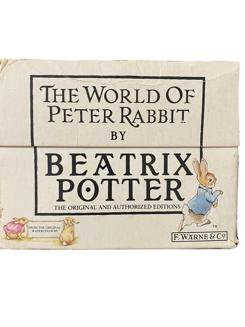 THE WORLD OF Peter Rabbit By Beatrix Potter Box Set Books 1-12 $30.00 ...