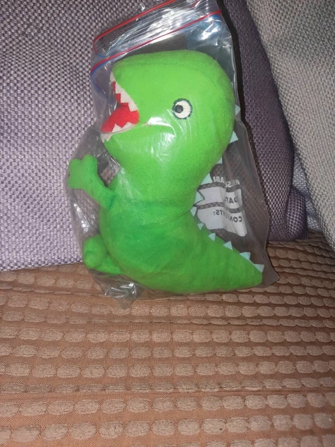 PEPPA PIG TY Beanie Mr Dinosaur , George’s Toy Dinosaur , Soft Toy ...