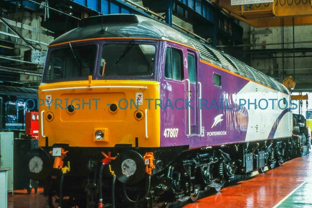 UK RAILWAY PHOTOGRAPH Of Class 47 47807. Rm47 (2303) £1.70 - PicClick UK