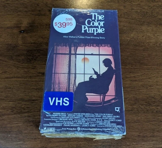 THE COLOR PURPLE 1987 Warner Brothers VHS - Original Watermark $49.37 ...