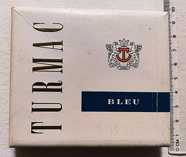 TURMAC BLEU OVALE Tabacos Empty Vintage Cigarettes Package Tobacco ...