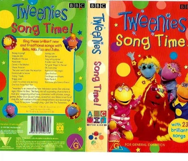TWEENIES SONG TIME ! Vhs Video Pal Mint A Rare Find $59.99 - PicClick AU