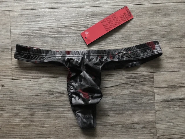OLAF BENZ RED2061 Ministring Herren Unterhose String Tanga grau Gr. S ...