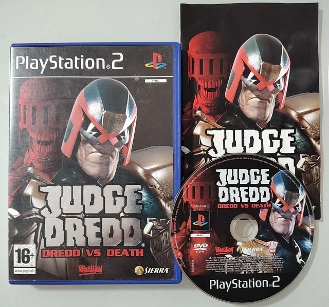 JUDGE DREDD: DREDD Vs Death - Playstation 2 (PS2) *Complete* PAL - Free ...