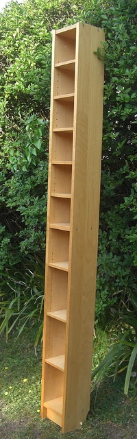 IKEA BENNO GNEDBY CD rack standing shelving unit 202x20x17.5cm - Local ...