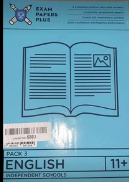 11 PLUS PRACTICE Papers 2023-2024, English Inference Skills Pack 1-16 ...