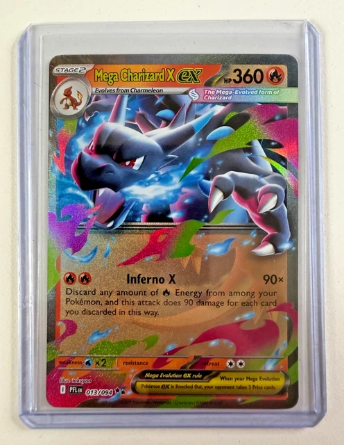 POKÉMON TCG MEGA Charizard x EX 13/094 Phantasmal Flames NM Holo £3.72 ...