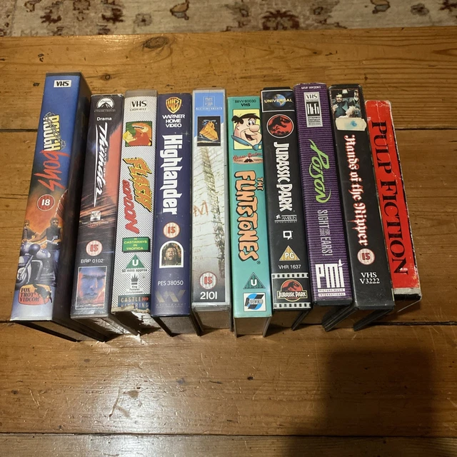 VHS BUNDLE X 10 Please See Photos For Details. £7.99 - PicClick UK