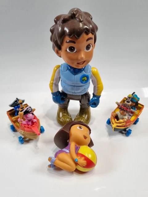 DORA THE EXPLORER Bundle Go Diego Backyardigans Action Figure Viacom £9 ...