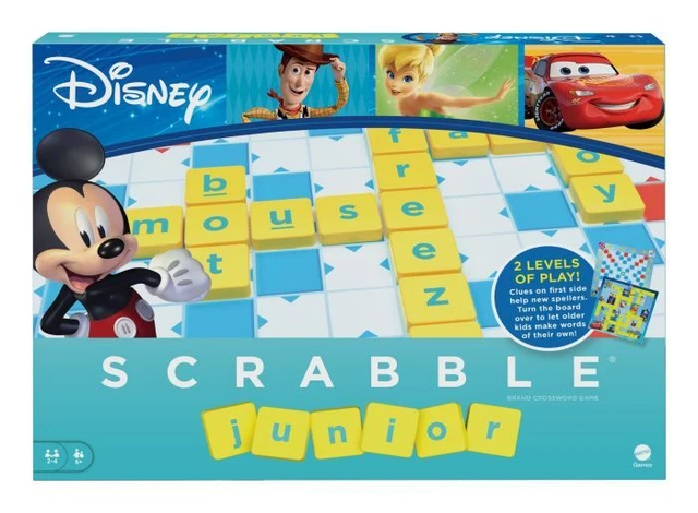 DISNEY - SCRABBLE Junior - Double Sided Fun £19.99 - PicClick UK