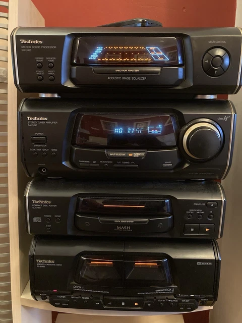 TECHNICS HI-FI STACK System SA-CH550, SL-CH550, SH-CH550, RS-CH550 ...