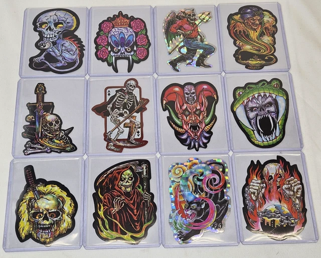 VINTAGE VENDING MACHINE Horror Stickers Prism The Gates of Hell ...
