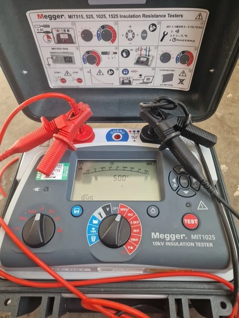 MEGGER MIT1025 10KV Insulation Tester £2,046.72 - PicClick UK