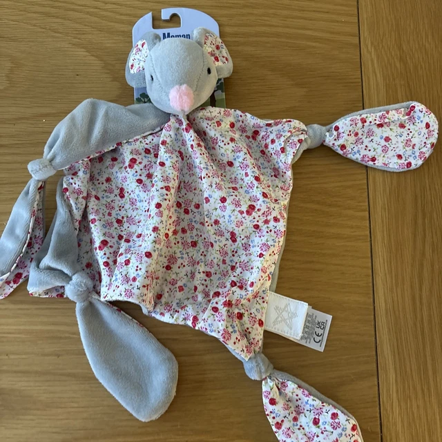 JOJO MAMAN BEBE floral mouse / hug Toy / Comforter £21.50 - PicClick UK