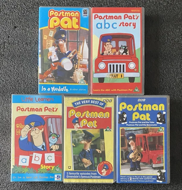 POSTMAN PAT VINTAGE VHS Video Bundle X 5 Various Titles £39.99 ...