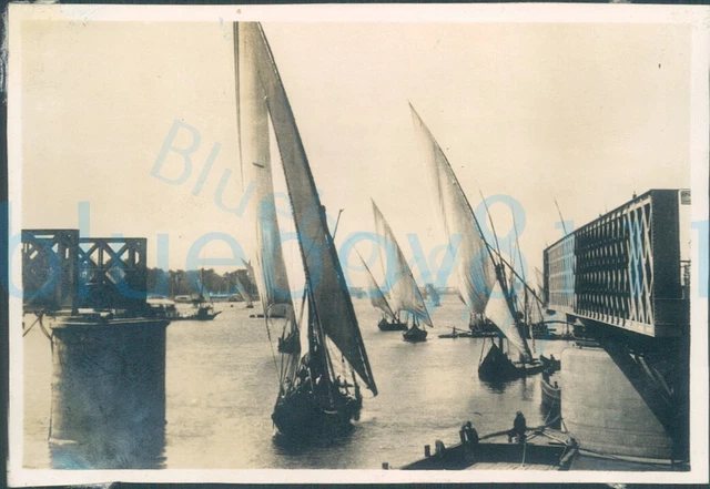 WW2 CAIRO EGYPT Bridge on the Nile photo 3x2" £9.73 - PicClick UK