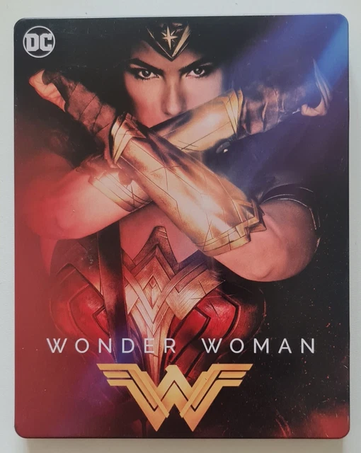 WONDER WOMAN. STEELBOOK 4 disques: 4K / 3D / Bluray / CD BO du film ...