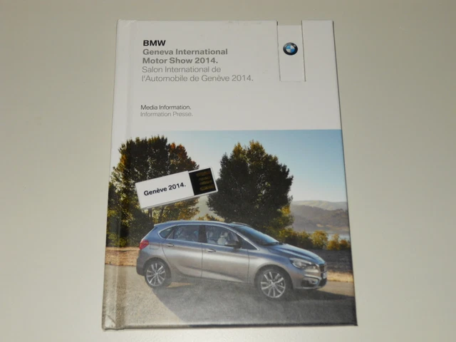 BMW DOSSIER DE presse press kit salon Genève 2014 série 2 série 4 X3 M3 ...