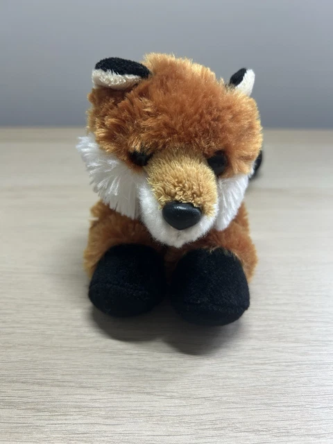 AURORA MINI FLOPSIE Foxxie Fox soft toy, which is part of Aurora World ...