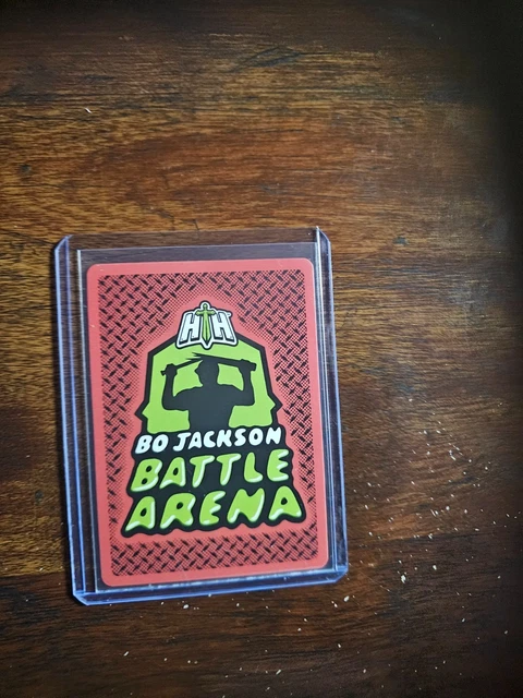 2026 BO JACKSON Battle Arena Fire Blizzard Battlefoil SP Javalanche ...