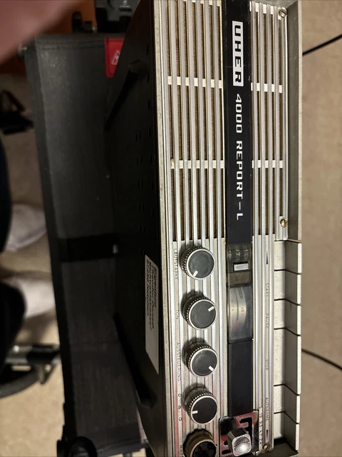 UHER REPORT 4000 L Trabares Tonbandgerät EUR 144,00 - PicClick DE