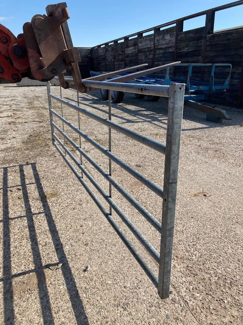 GALVANISED HEAVY DUTY 12 foot yard gate £135.90 - PicClick UK