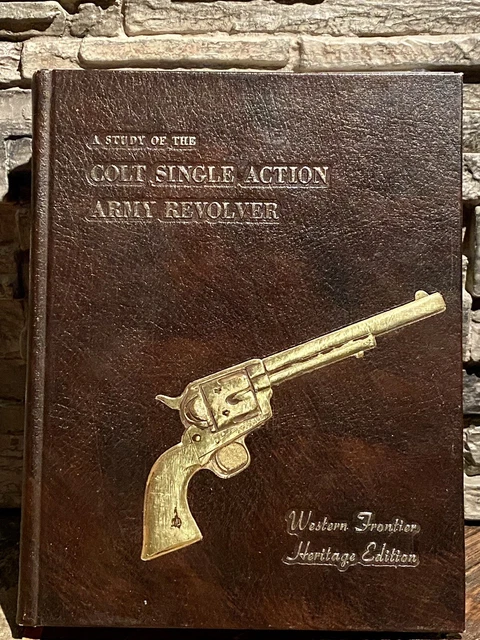 RARE STUDY OF the Colt Single Action Army Revolver Western Frontier Heritage Ed. £317.94 ...