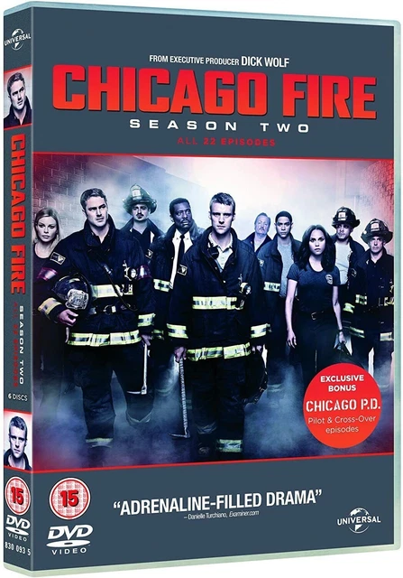 CHICAGO FIRE COMPLETE Seasons Two, [6 Disc Dvd Box Set] *New & Sealed*👌 ...