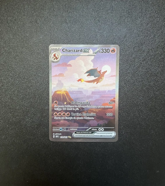 POKEMON 151 CHARIZARD Ex Alternative Full Art NM IT-No Mew Ex Ultra ...