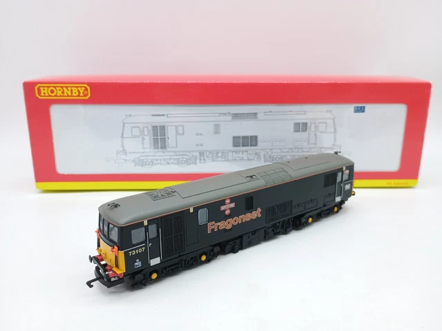 HORNBY R2518 FRAGONSET Railways Bo-Bo Class 73 73107 Spitfire DCC Ready ...