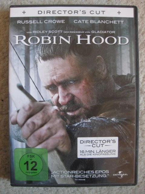 ~~ROBIN HOOD (DIRECTOR'S Cut) -- Russell Crowe, Cate Blanchett~~ EUR 1,00 - PicClick DE
