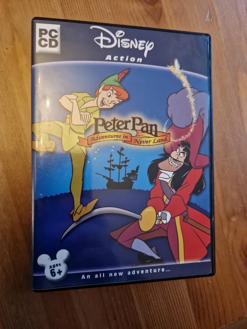 PETER PAN: ADVENTURES In Never Land Disc Only - PlayStation 1 PS1 ...