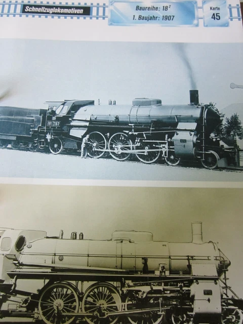 DAMPFLOK MIT RISSZEICHNUNG S45 bad. IV f 1-2 badische Staatsbahn BR 18.2 1907 EUR 4,69 - PicClick DE