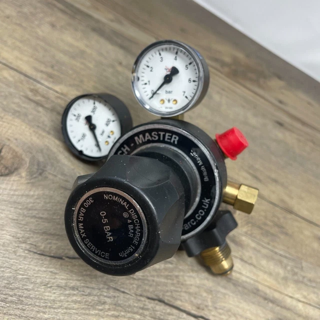 GAS ARC TECH-MASTER Manifold 2-stage Regulator oxygen £49.99 - PicClick UK