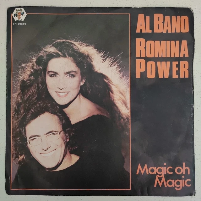 AL BANO ROMINA POWER - MAGIC OH MAGIC - Disco VINILE 45 Giri Made In ...