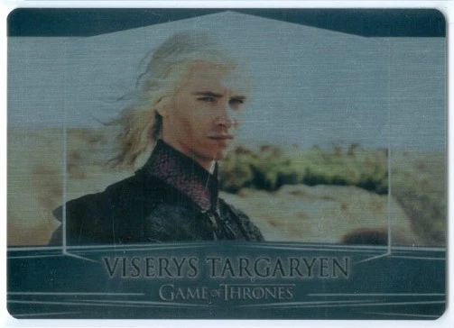 VISERYS TARGARYEN &METAL Base Card #95" Game Of Thrones Valyrian Steel ...