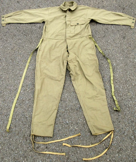 FORMER JAPANESE ARMY original tankers jump suits WWⅡ military IJA IJN ...