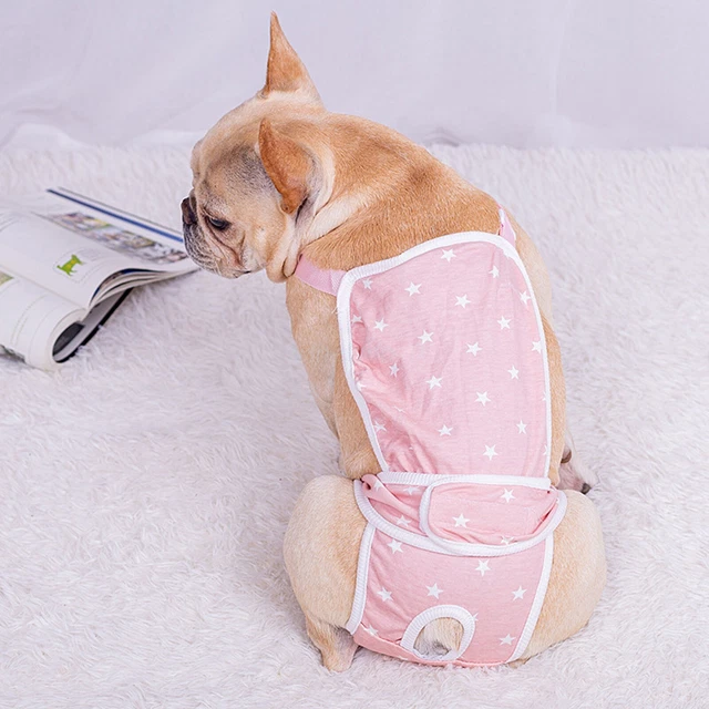 FEMALE SMALL DOG Puppy Nappy Diaper Underpants Belly Wrap Band Sanitary ...