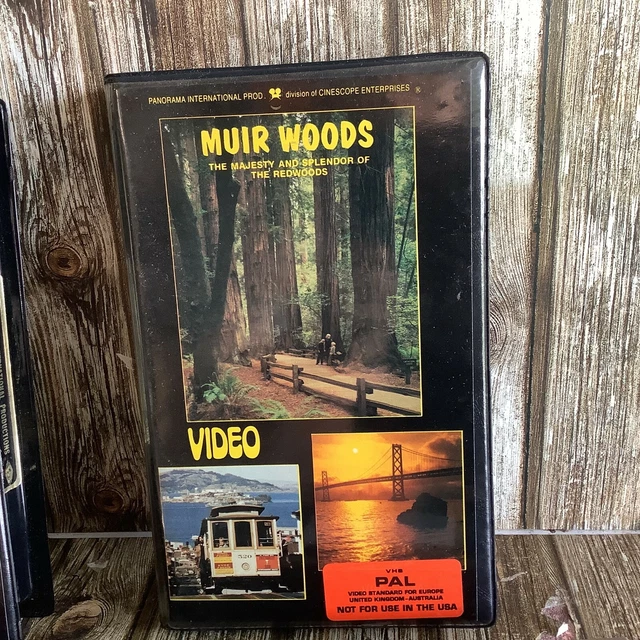 GRAND CANYON & Muir Woods Usa Vhs Video Tapes Telly Savalas - Pal $18. ...