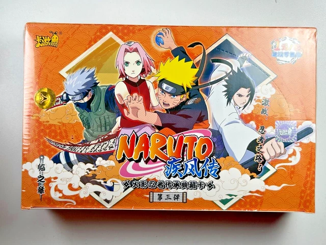 NARUTO KAYOU TIER 1 Wave 3 Booster Box Factory Sealed Ovp Chinese Carte ...