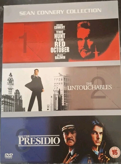 THE SEAN CONNERY Collection (DVD, 2004) The Presidio,Untouchables Mark ...