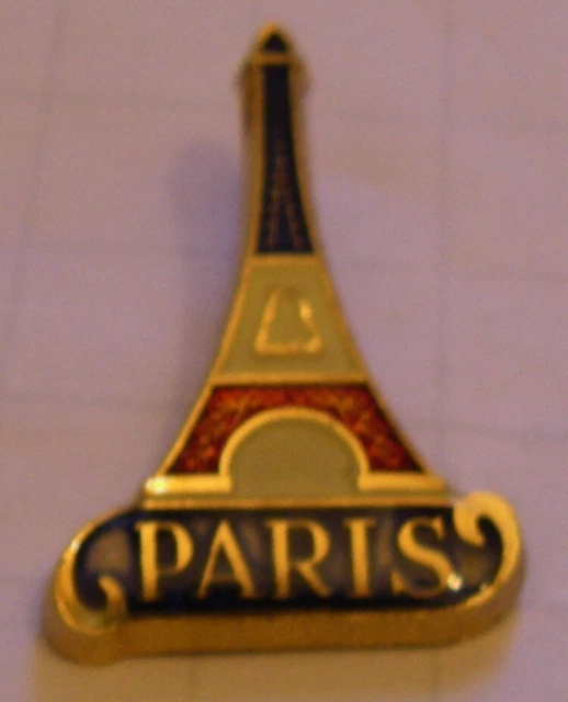 PIN'S TOUR EIFFEL PARIS signé HB 14 SAP. POLYNE EUR 3,50 - PicClick IT