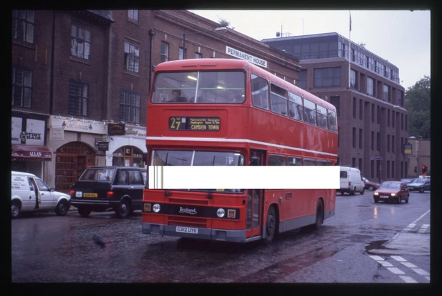 ORIGINAL 35MM COLOUR Bus Slide London Transport Olympian G313 UYK (Dub ...