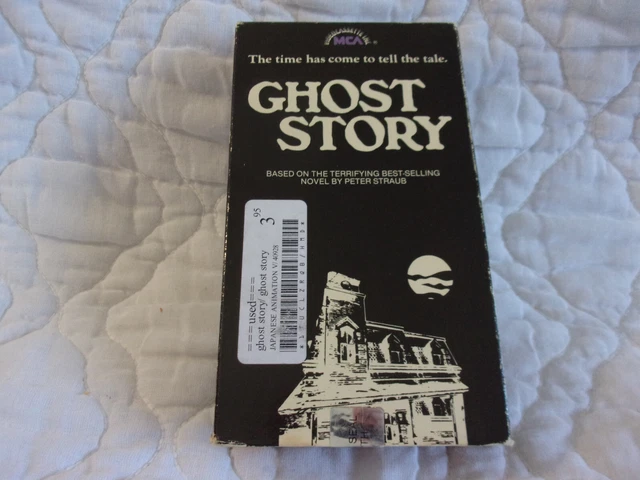 GHOST STORY VHS 80'S Horror Death Mca Video 1982 1986 Fred Astaire John ...