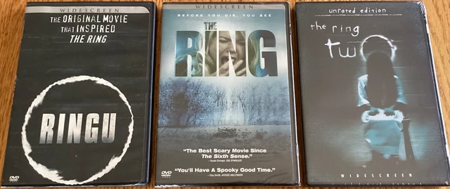 “THE RING” & “The Ring Two” DVDs with the original Japanese version ...
