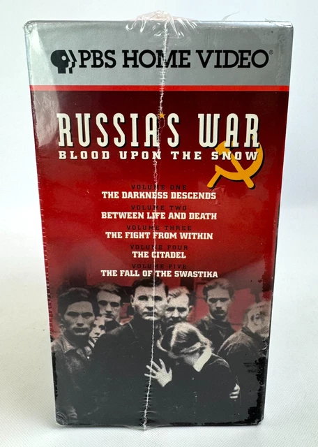NEW SEALED RUSSIA'S War: Blood Upon the Snow (VHS, 1997, 5-Tape Set ...