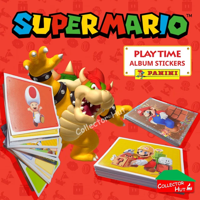 Mario Stickers For Kids SUPER MARIO PANINI Sticker Collection Starter ...