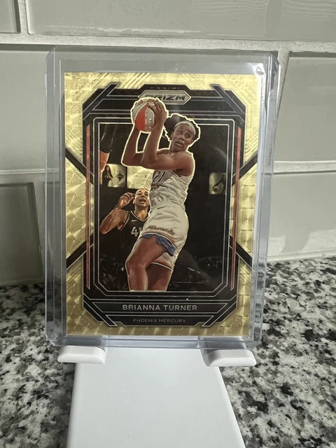 2023 PANINI WNBA Prizm Brianna Turner VINILE ORO 1/1 Phoenix Mercury ...
