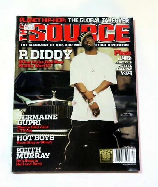 THE SOURCE MAGAZINE Issue #164 May 2003 P. Diddy cover $11.00 - PicClick CA